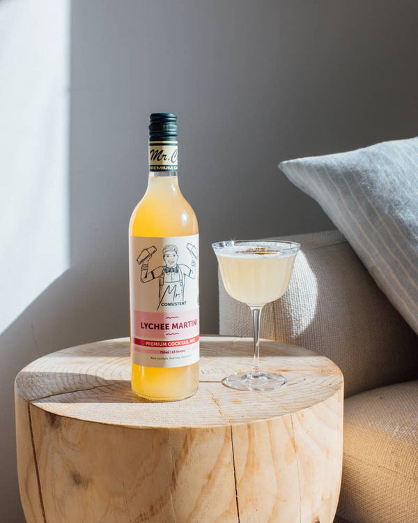 Mr Consistent Lychee Martini Mixer - 10 Serves – Bespoke Bottle Co