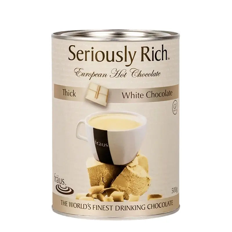 White Seriously Rich – Hot Chocolate 500g – Bespoke Bottle Co