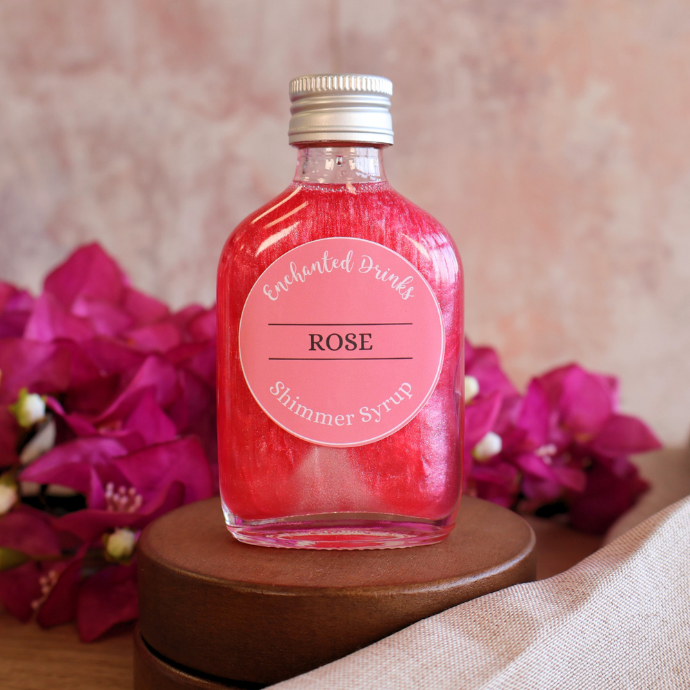Rose Shimmer Syrup – Bespoke Bottle Co